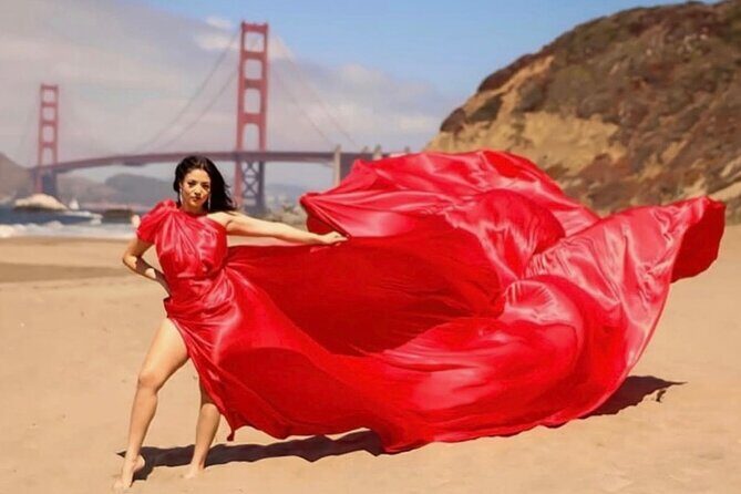Private San Francisco Photoshoot in Flying Dresses - Meeting Point & Location