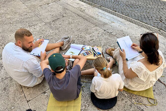 Private Scavenger Hunt Art Lab for FamiliesWith Romes Landmarks - The Value of a Private, Guided Experience
