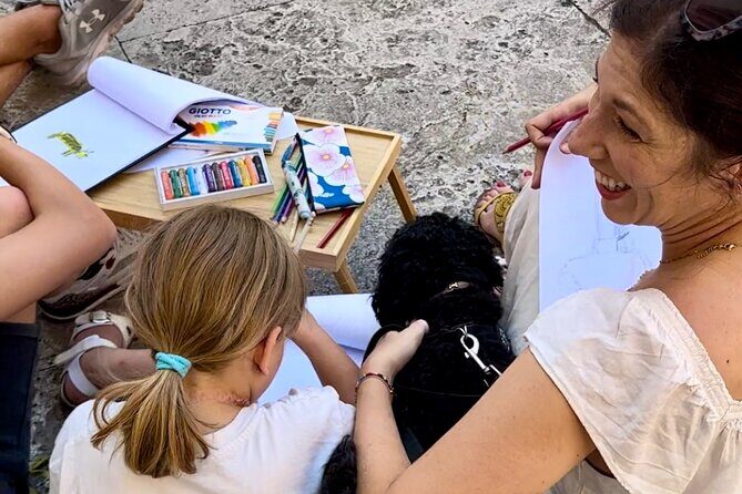 Private Scavenger Hunt Art Lab for FamiliesWith Romes Landmarks - The Experience in Practice