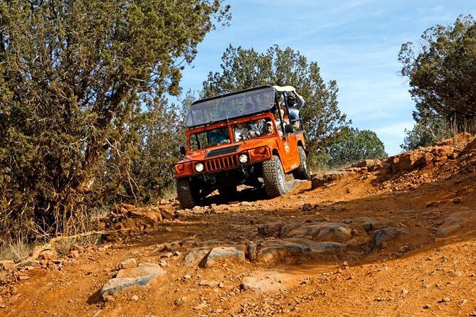 PRIVATE Sedona Jeep Tour 4X4 Hummer - Gambler Trail - The Itinerary in Detail