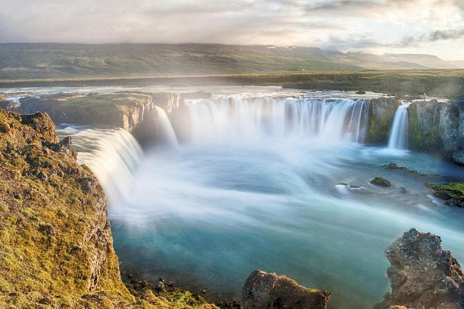 Private Shore Excursion in Godafoss Waterfall Myvatn and Baths - Key Points