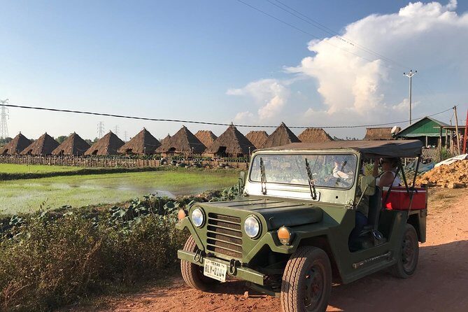 Private Siem Reap Countryside Tour by Jeep with Local Food Experience - Transportation and Group Size