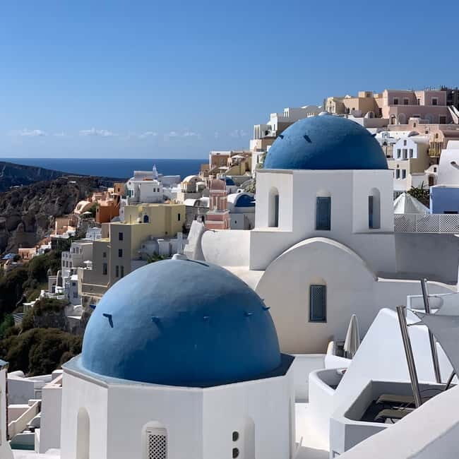 Private Sightseeing land tour and wine tasting - A Perfect Introduction to Santorini’s Villages