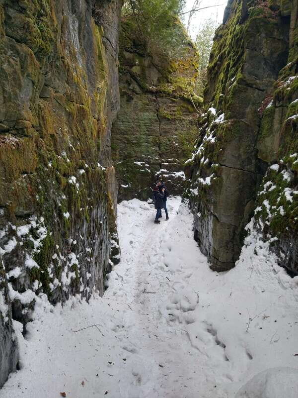 Private Singhampton Caves Snowshoe-Collingwood/Blue Mountain - The Landscape: Why It’s Worth the Trip