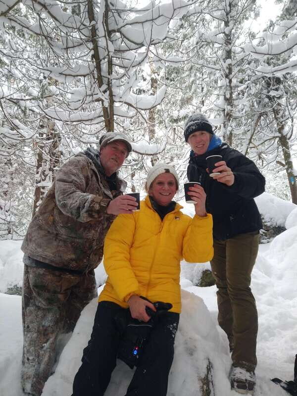 Private Singhampton Caves Snowshoe-Collingwood/Blue Mountain - Dining and Post-Tour Options