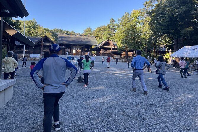 Private Sunrise: Hokkaido Shrine, Morning Exercise & Croissant - The Itinerary in Detail: A Morning of Culture and Calm