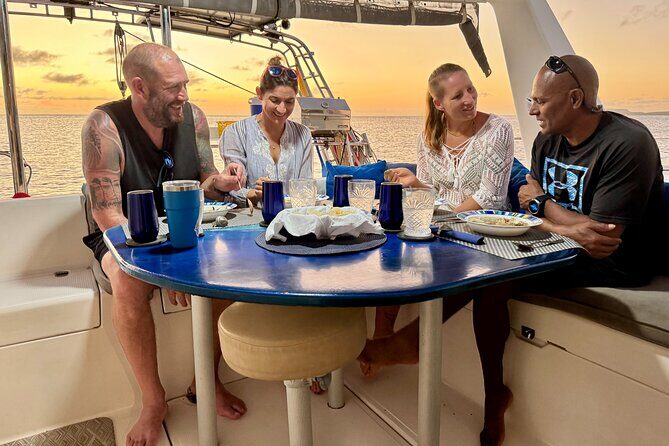 Private Sunset Dinner Cruise in Bonaire w/ Sailing & Snorkeling - Key Points