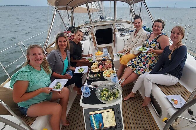 Private Sunset Sail BYOB Dolphin/History Tours on 43ft Mystique - A Closer Look at Charleston’s Private Sunset Sail on Mystique