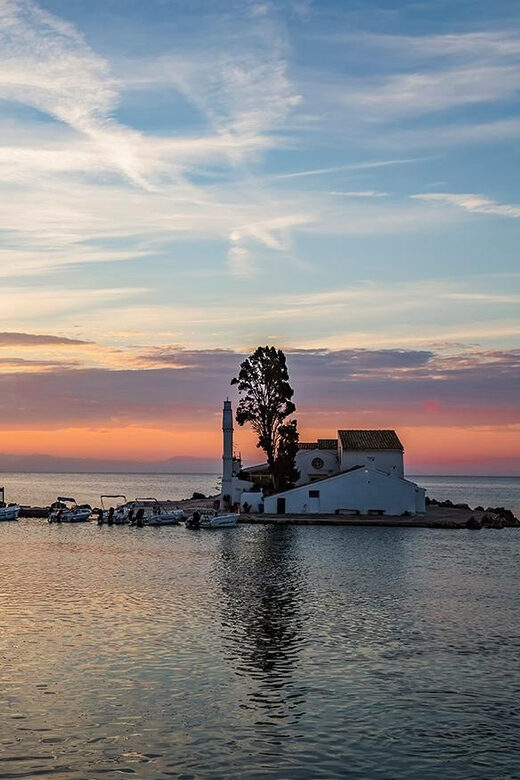 Private Sunset Tour around Corfu Town with Christina Boat - Key Points