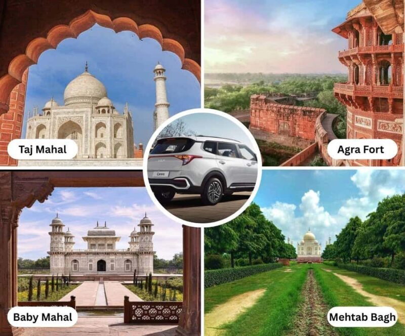 Private Taj Mahal Sunrise Guided Tour from New Delhi by Car - Key Points