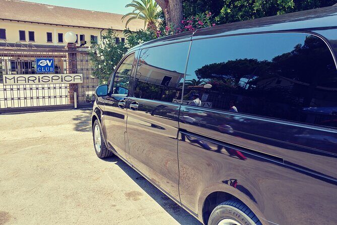 Private taxi transfer service from TAORMINA to SYRACUSE (Ortigia) or Viceversa - The Sum Up