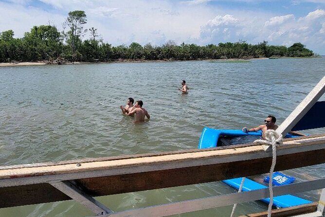 Private Tiki Boat Beach from Tybee Island Swim and Chill - The Itinerary in Detail