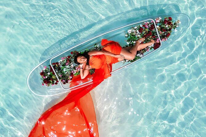 Private Top Model Clear Kayak Photoshoot - Who Will Love This Experience?