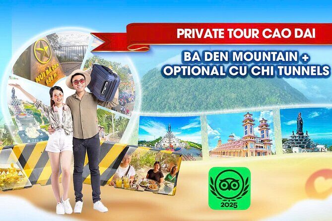 Private Tour Cao Dai & Ba Den Mountain + Optional Cu Chi Tunnels - Key Points