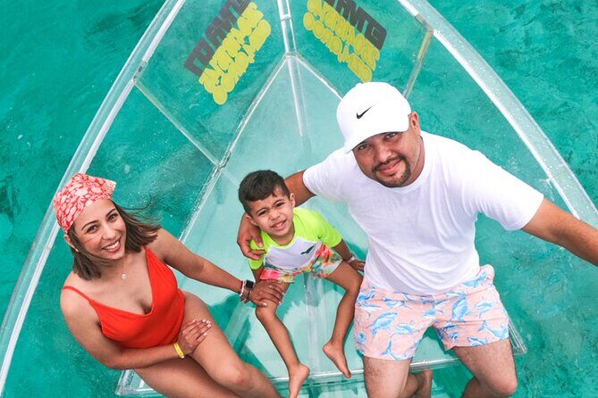 Private Tour in Transparent Boat by Nichupte in Cancun - Key Points