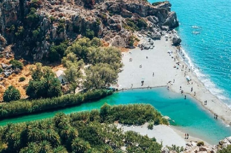 private tour Kourtaliotiko Gorge, Preveli & Traditional Village of Spili - A Deep Dive into the Crete Adventure