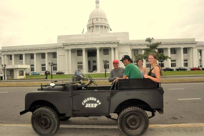 Private Tour of Colombo in a World War II Jeep - Transportation, Timing, and Price