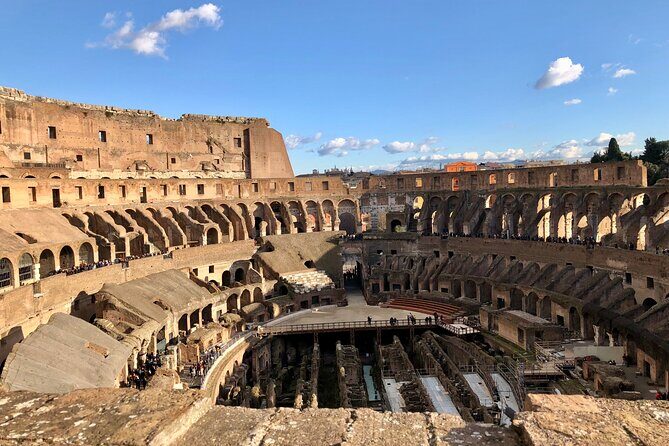Private Tour of Colosseum Arena with Entrance to Roman Forum - Key Points
