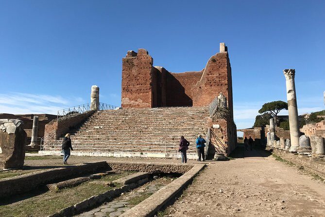 Private tour of Ostia, the ancient city harbor, by van with a PhD archaeologist - Authenticity and Insights from the Guides