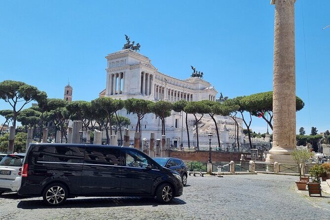 Private tour of Roma minivan Mercedes V class - The Sum Up