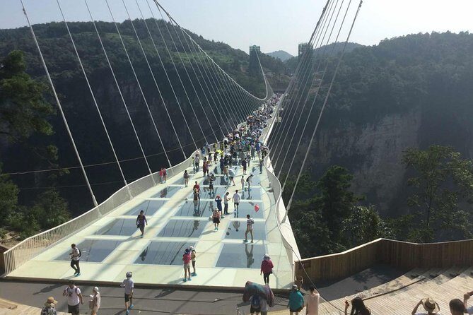 Private Tour of Zhangjiajie Grand Canyon Glass Bridge and Baofeng Lake - Key Points