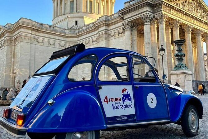 Private tour Paris Sightseeing 2 hours in Citroën 2CV - Why a 2-Hour Private Tour in a Citroën 2CV Is a Great Way to See Paris