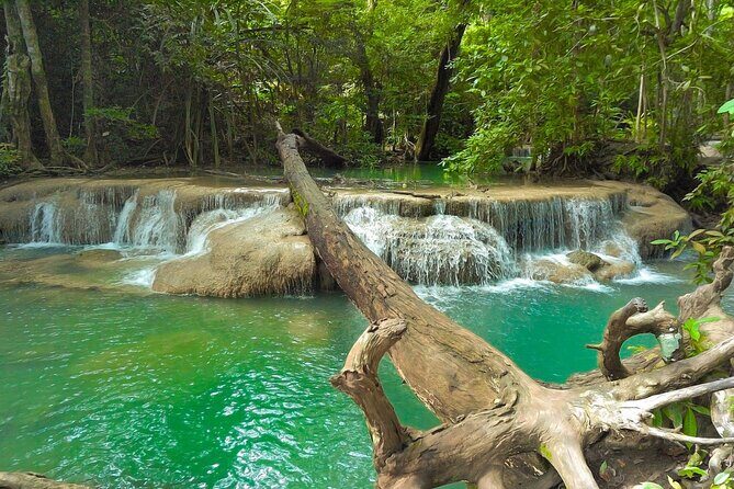 Private Tour to Erawan Waterfall and Boat Tour in Kanchanaburi - Scenic Serenity: Boat Tour Along the River Kwai
