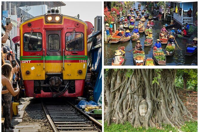 Private Tour to Railway Market, Floating Market And Ayutthaya - Key Points