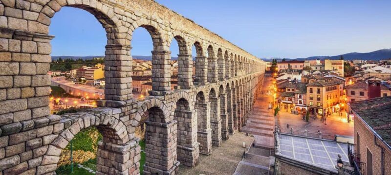 Private tour with driver from Madrid through Avila and Segovia with entrance tickets - Key Points