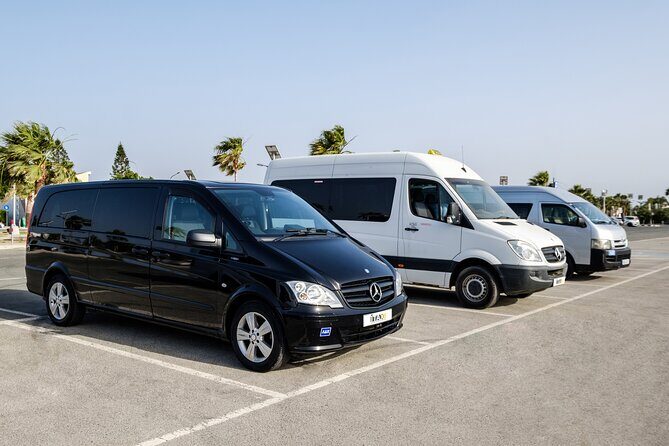 Private Transfer: Larnaca Airport to Limassol City 1-14 pax - FAQ