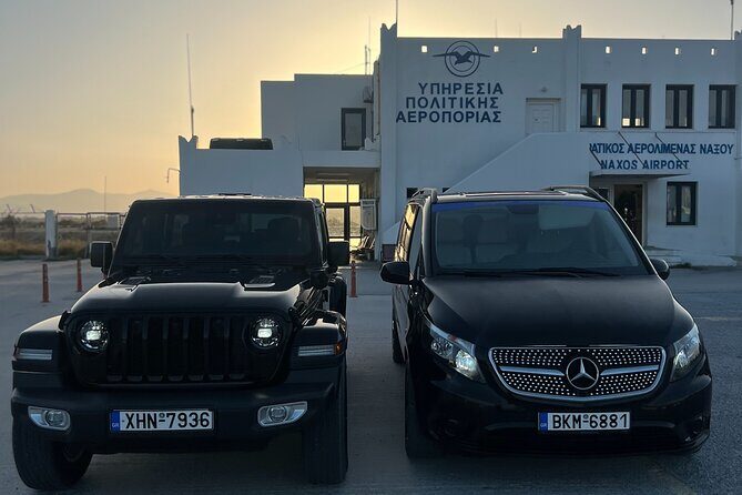 Private Transfers in Naxos via interport, inter-airport and hotel - Key Points