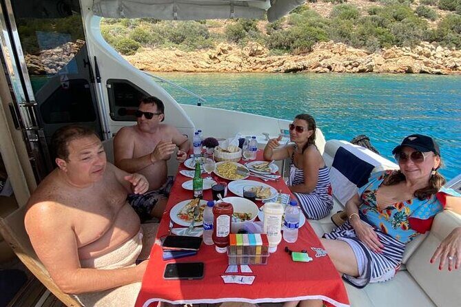 Private VIP Motoryacht Charter in Bodrum For 6 Hours With Lunch - The Sum Up