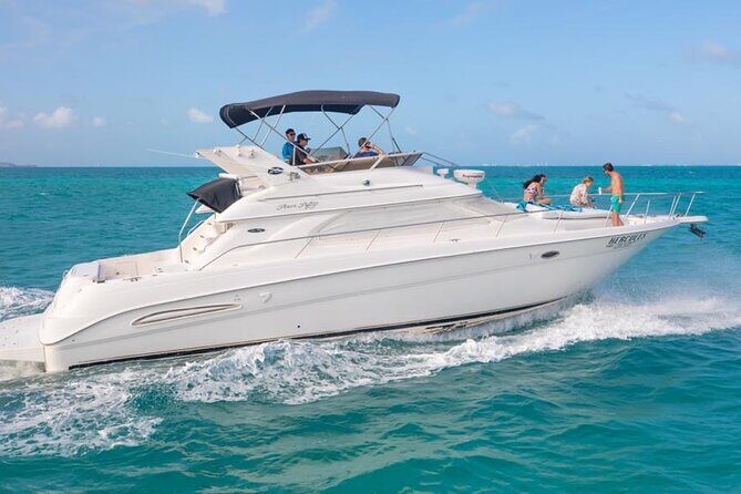 Private Yacht - 46 ft SeaRay Cancun Bay Snorkel 23P4 - FAQ