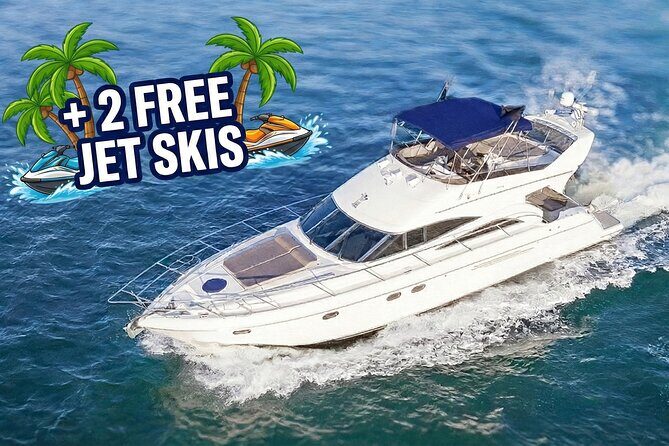 Private Yacht 60' +2 Jet Ski | + 1 Free Hour | Miami Yacht Rental - Starting Point and Departure Logistics
