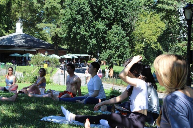 Private Yoga Class in Central Park - An Honest Look at the Experience