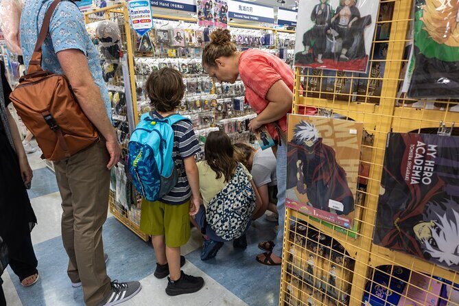 professional anime goods buyer shopping car tour - Key Points