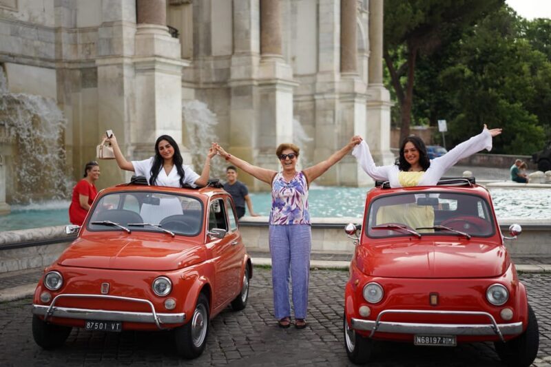 Professional photoshoot with Most Classic Fiat500 of Rome - What’s Included and How It Adds Value