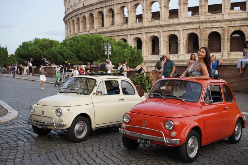 Professional Photoshoot with most Classic Fiat500 of Rome - A Closer Look at the Experience