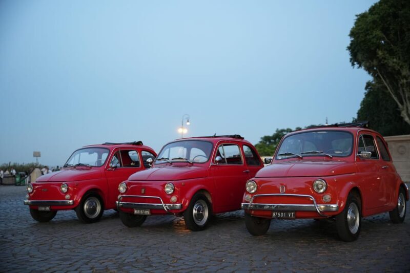 Professional Photoshoot with most Classic Fiat500 of Rome - The Sum Up