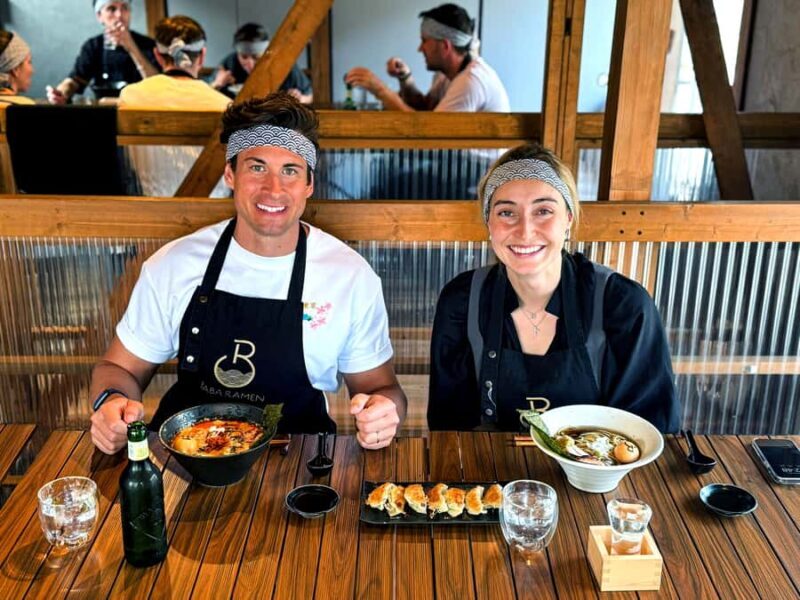 Professional Ramen & Gyoza with Ramen Chef in a restaurant! - The Itinerary in Detail