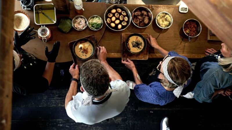 Professional Ramen & Gyoza with Ramen Chef in a restaurant! - The Sum Up