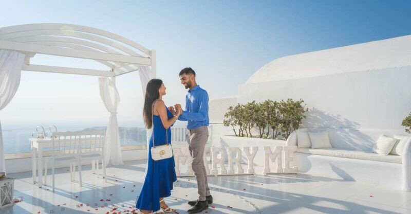 Proposal Photoshoot Santorini - Practicalities and Booking