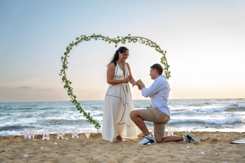 Proposal Photoshoot with Professional Photographer in Malta - A Closer Look at the Malta Proposal Photoshoot