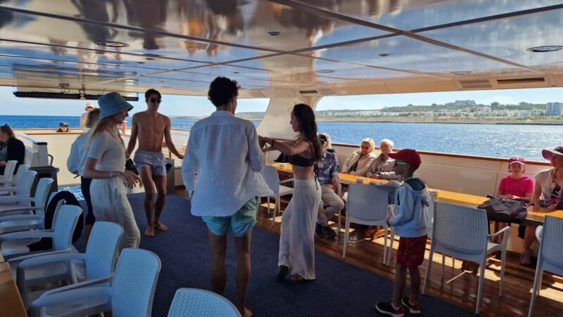 Protaras: LADY POPI Sea Cruise: Turtles, Caves & Water Slide - Frequently Asked Questions
