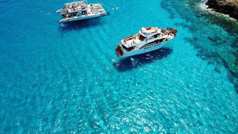 Protaras: Medusa Chill-Out Cruise to Blue Lagoon & Sea Caves - An Authentic Experience on the Water
