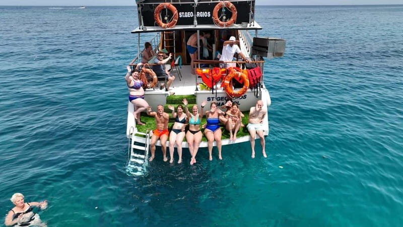 Protaras: Waterworld Turtle Cove Cruise with Swim Stops - Return and Relaxation