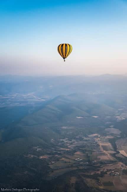 Provence: Hot Air Balloon Ride with celebratory Toast - Key Points