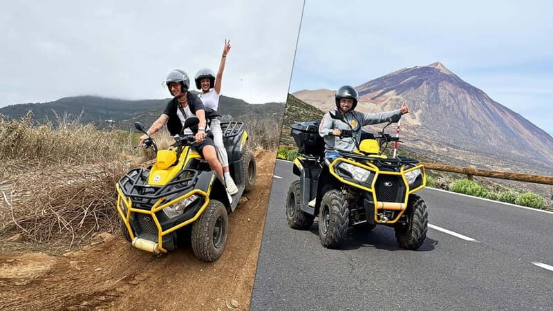 Puerto de la Cruz: Teide or Valley Off-Road Quad Tour - Key Points