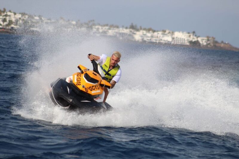 Puerto del Carmen: Single or Double Jet Ski Rental - Key Points