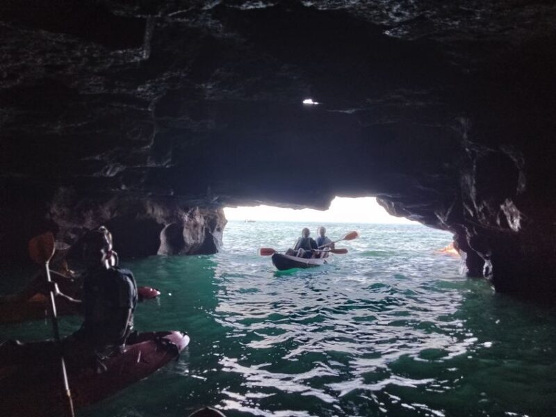 Puerto Mogán: Guided Adventure Kayak Tour in Caves & Snorkel - The Sum Up